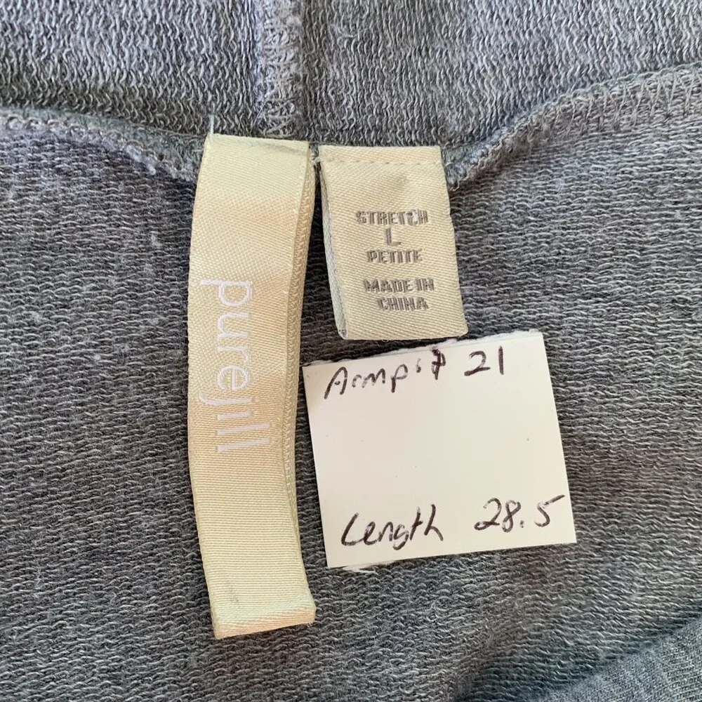 J. Jill | Sweaters | J Jill Pure Jill Large Petite Gray Stretch French ...